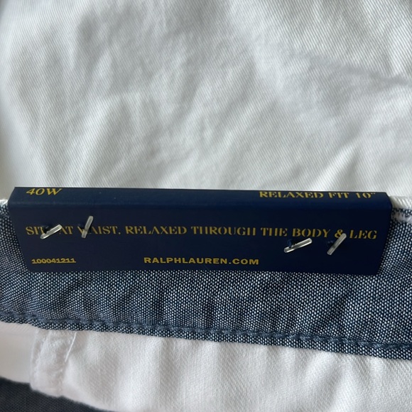 Polo Ralph Lauren | Shorts | Nwt Polo Ralph Lauren White Relaxed Fit ...